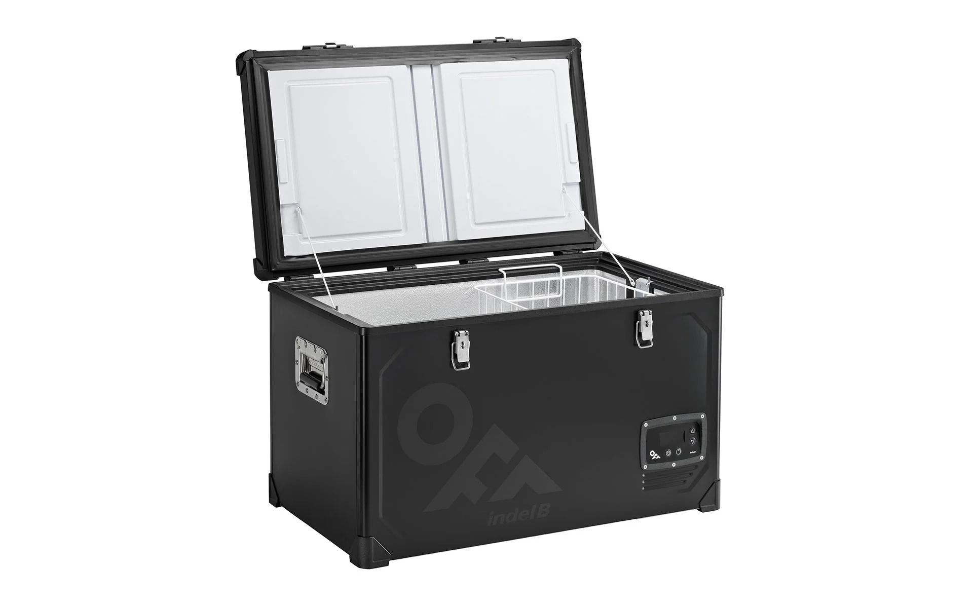 ΨΥΓΕΙΟ TB74 STEEL BLACK ΜΕΤΑΛΛΙΚΟ 71L 12/24V 85W 499x810x492mm INDEL B ...